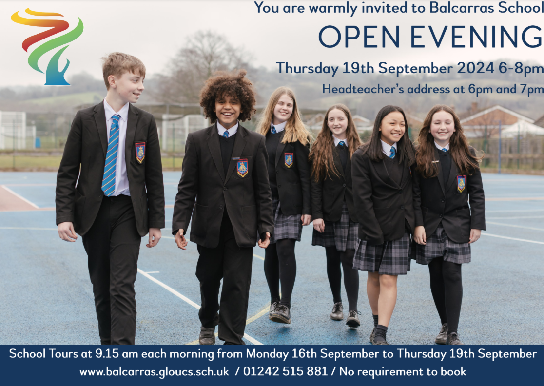 Balcarras School - Open Week 2024