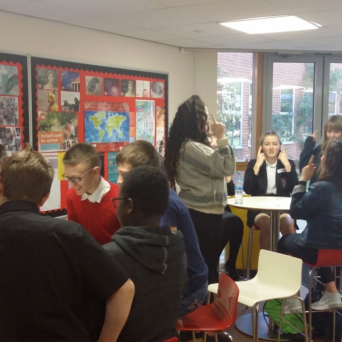 Balcarras School - Pupils visit from France