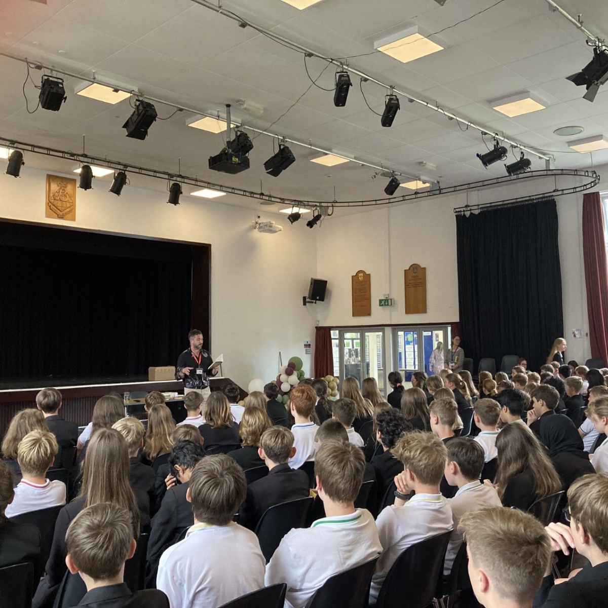 Balcarras School - Author Visit