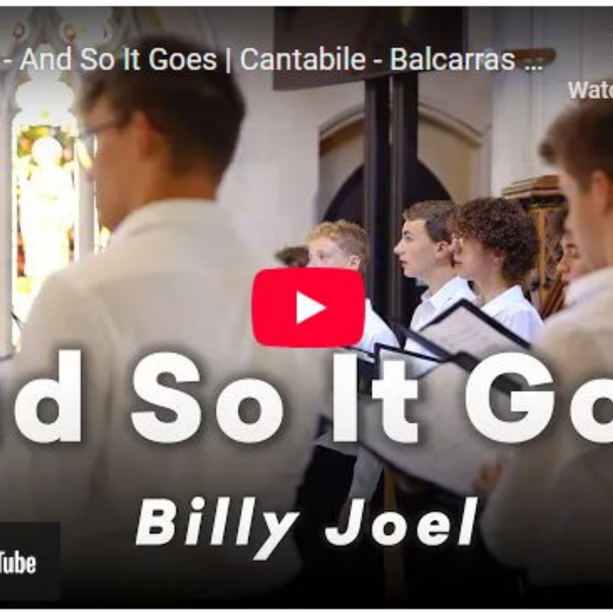 Balcarras School - The latest music video goes live
