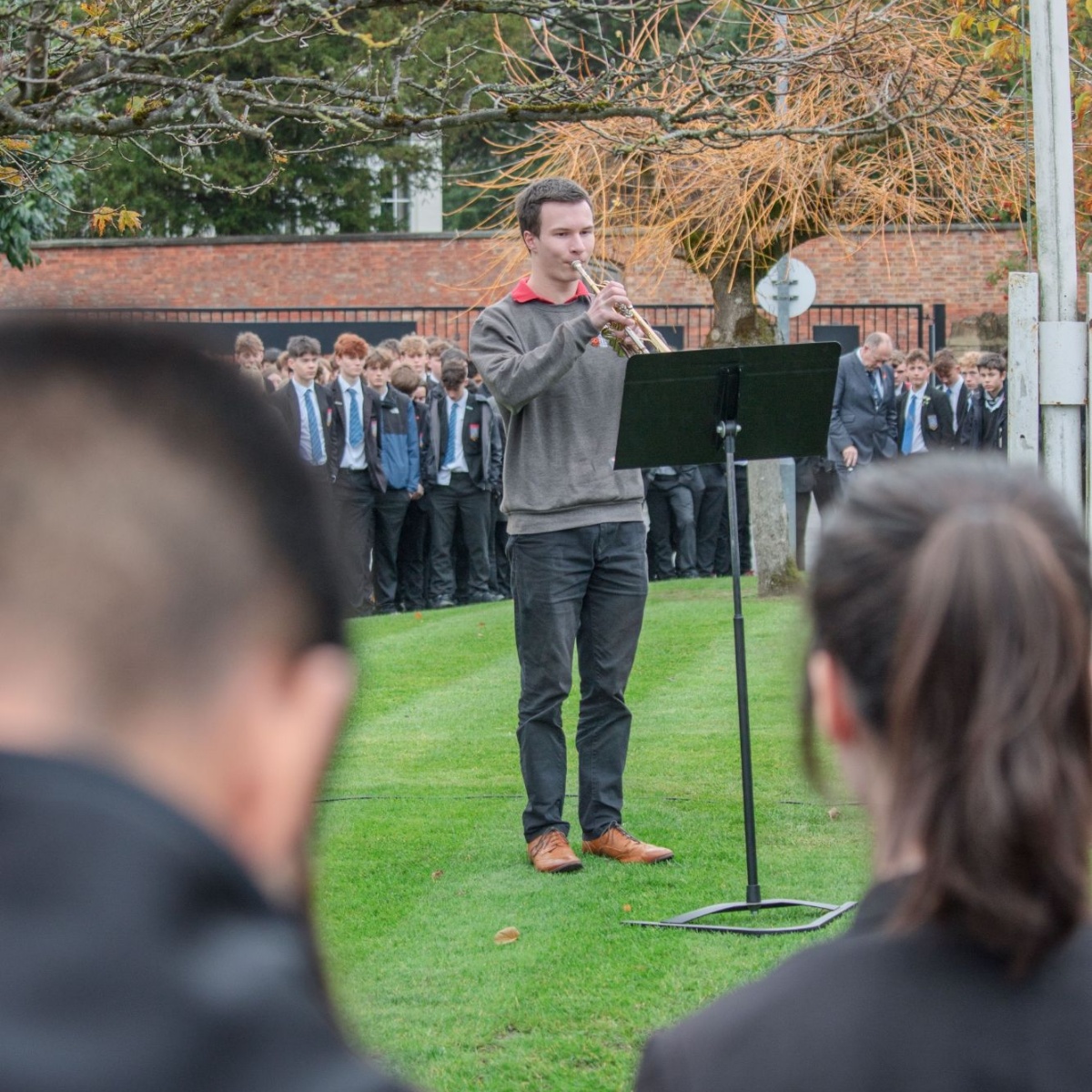 Balcarras School - Remembrance at Balcarras