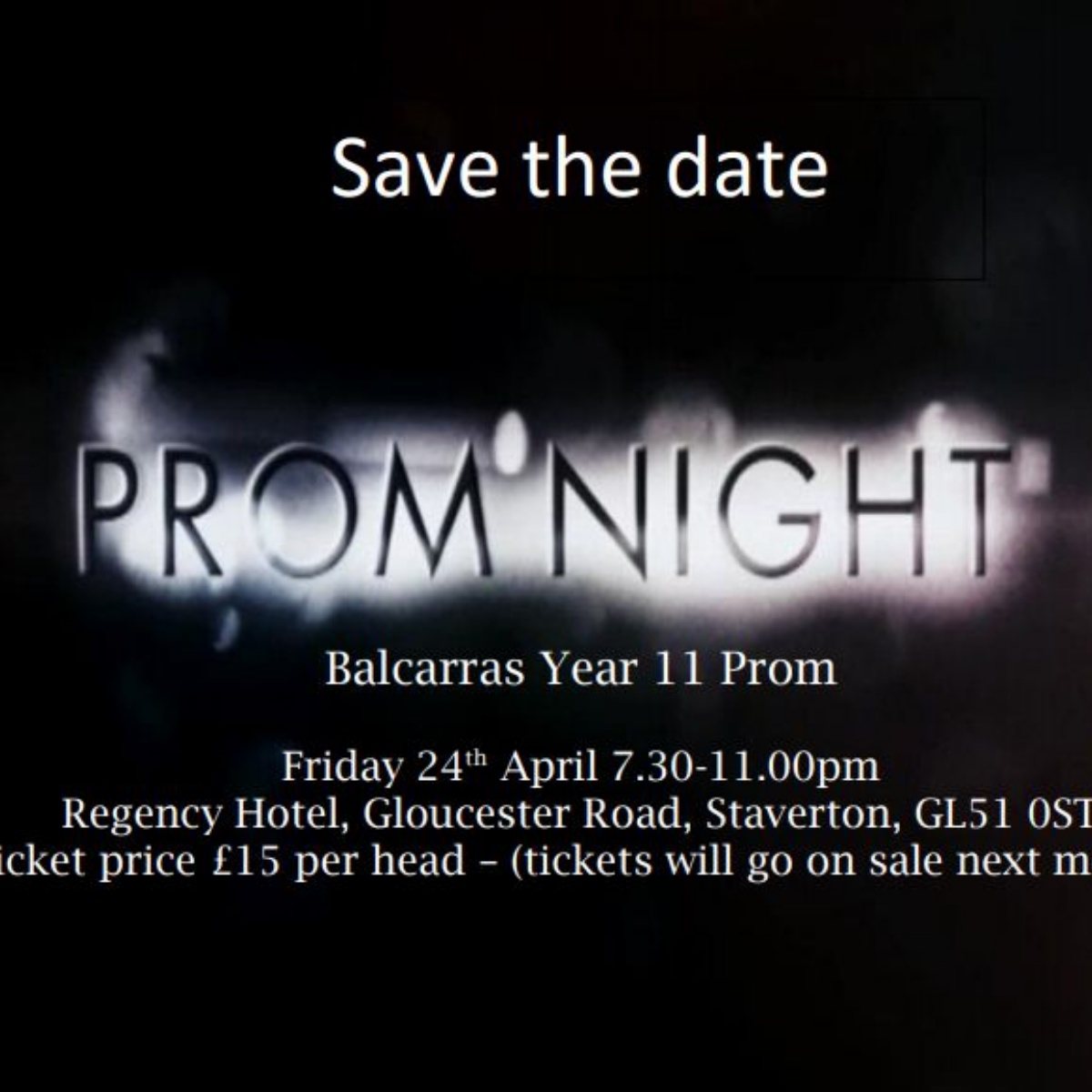 Balcarras School - Year 11 Prom