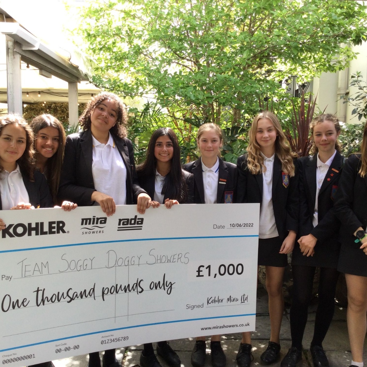 Balcarras School - Balcarras team win £1,000