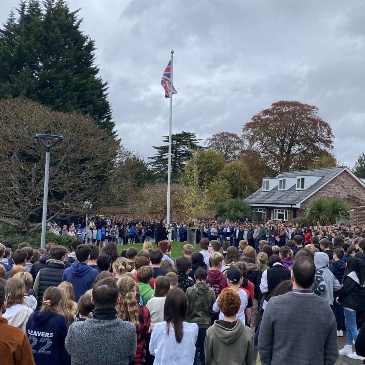 Balcarras School - Remembrance Day at Balcarras November 11th 2022