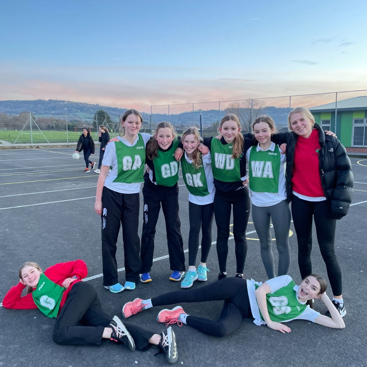 Balcarras School - Year 7 - 10 Netball Matches vs. Bournside