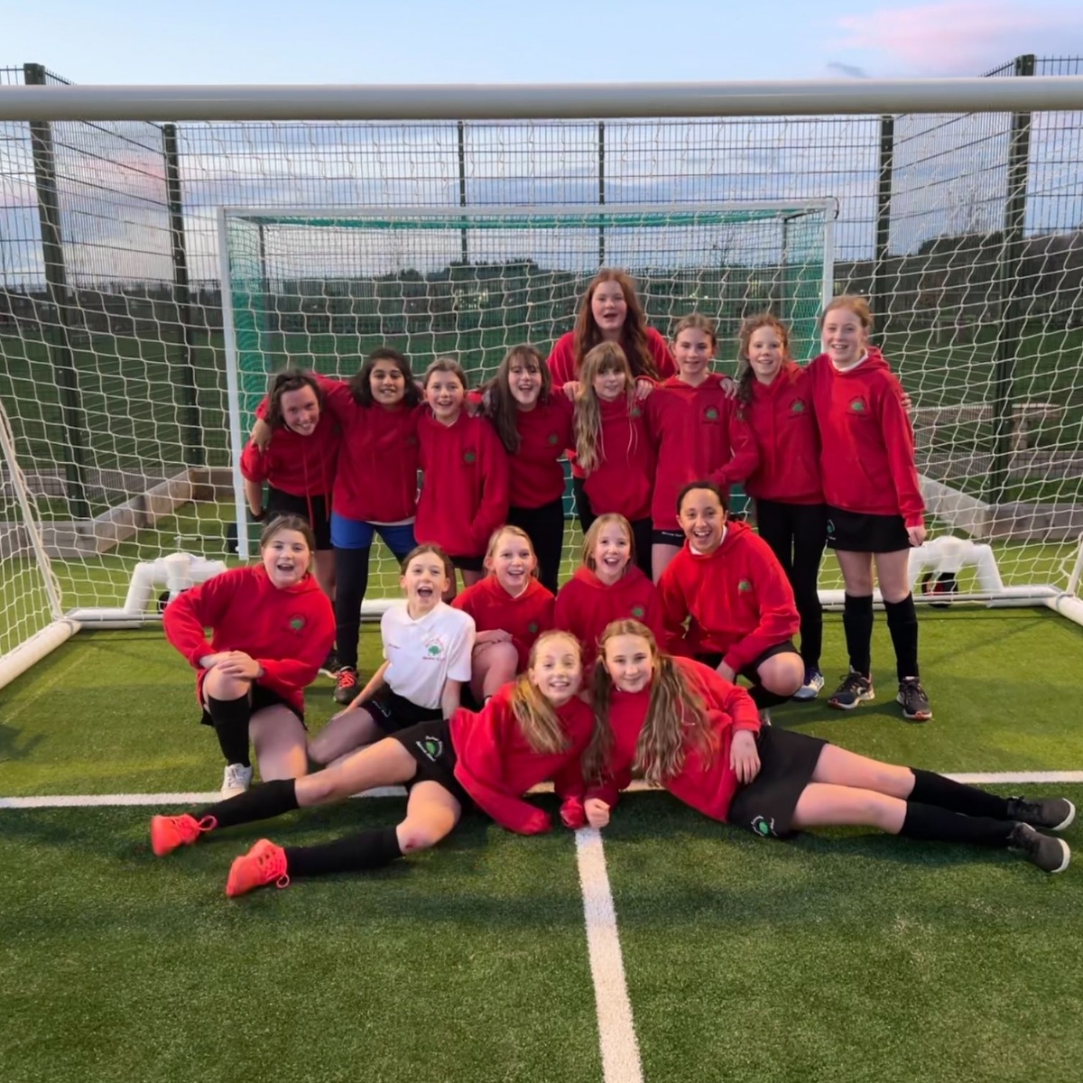 Balcarras School - Year 7 girls football teams win against HSL!
