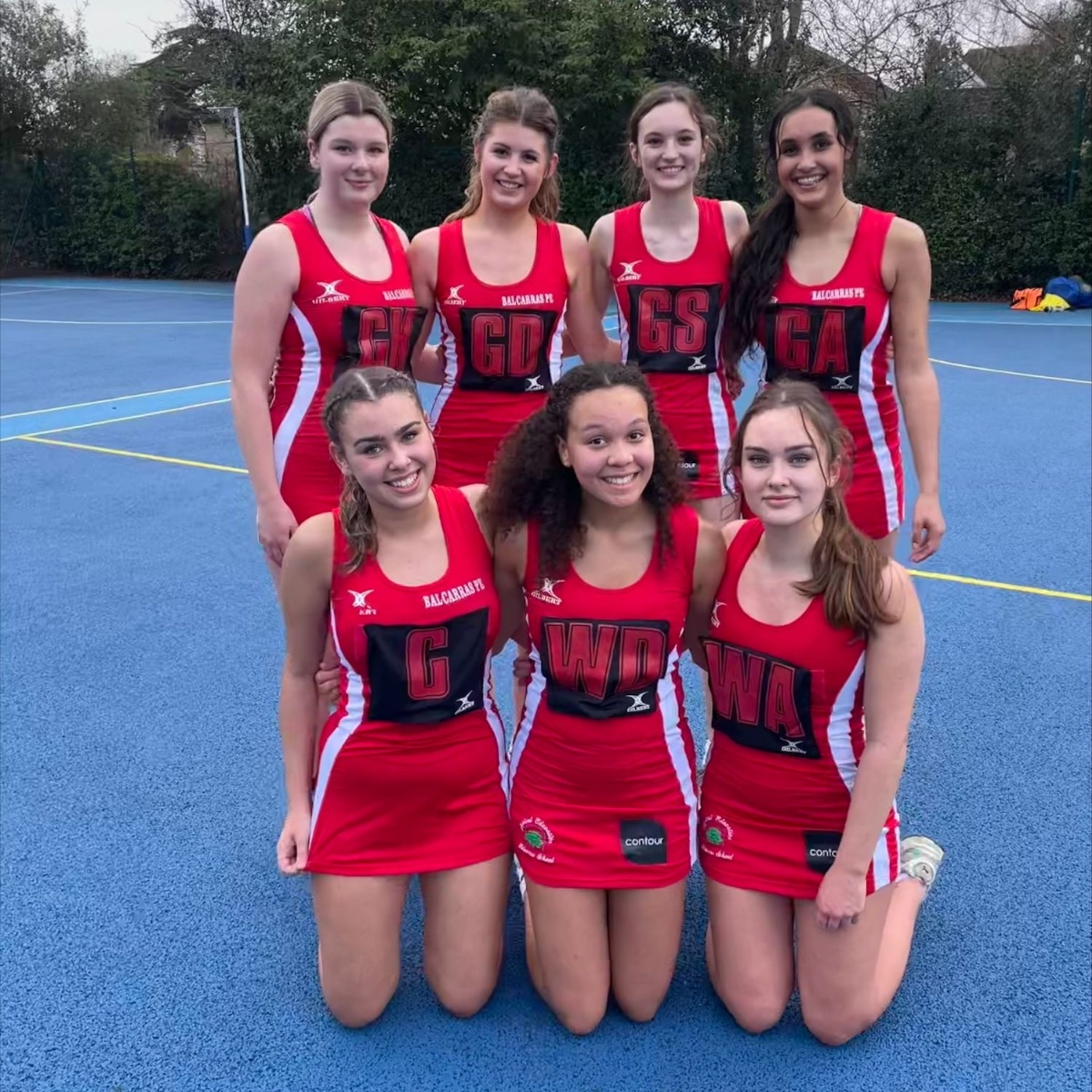 Balcarras School - U18 Netball success vs. St.Eds!