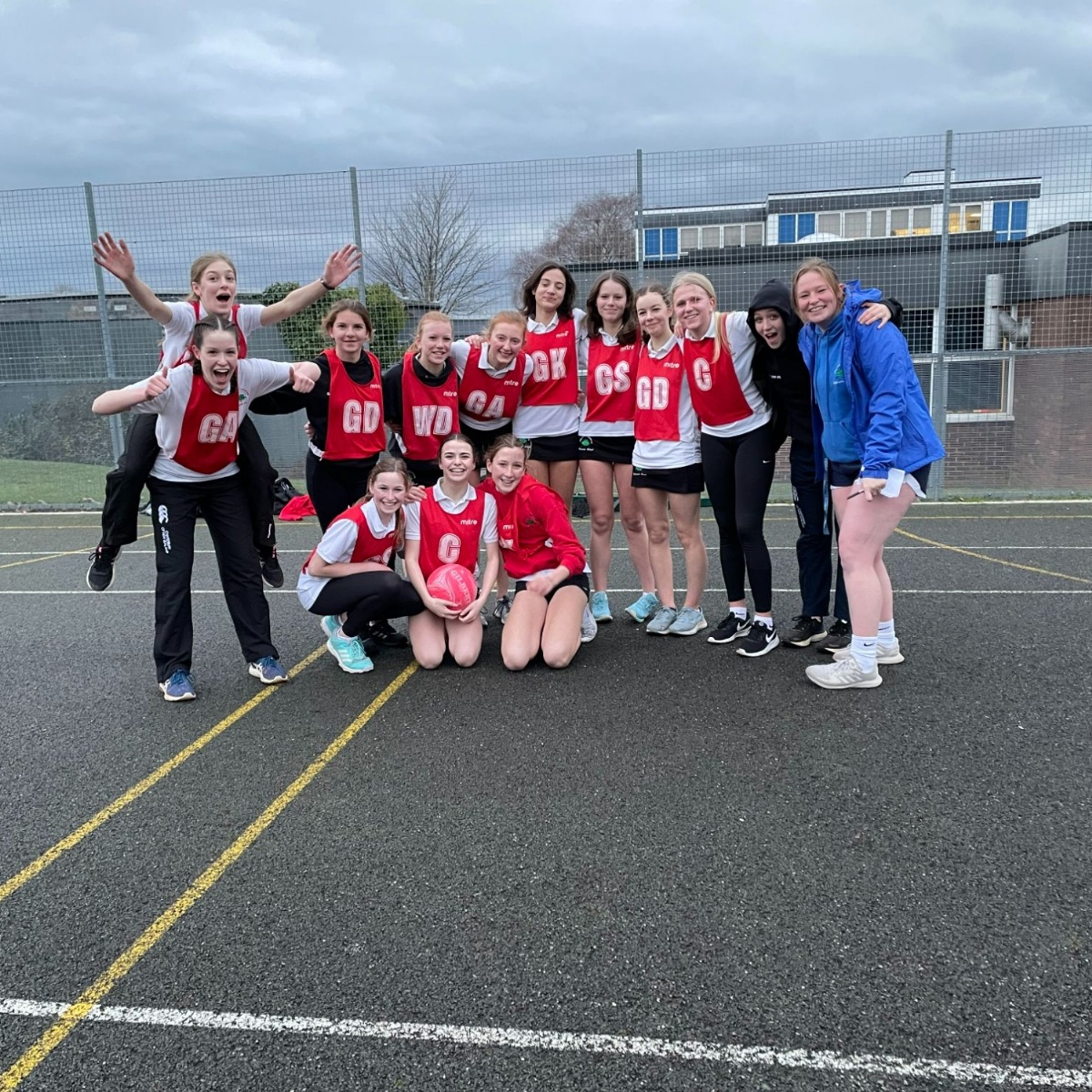 Balcarras School - Year 10 a&b netball teams WIN against Cleeve