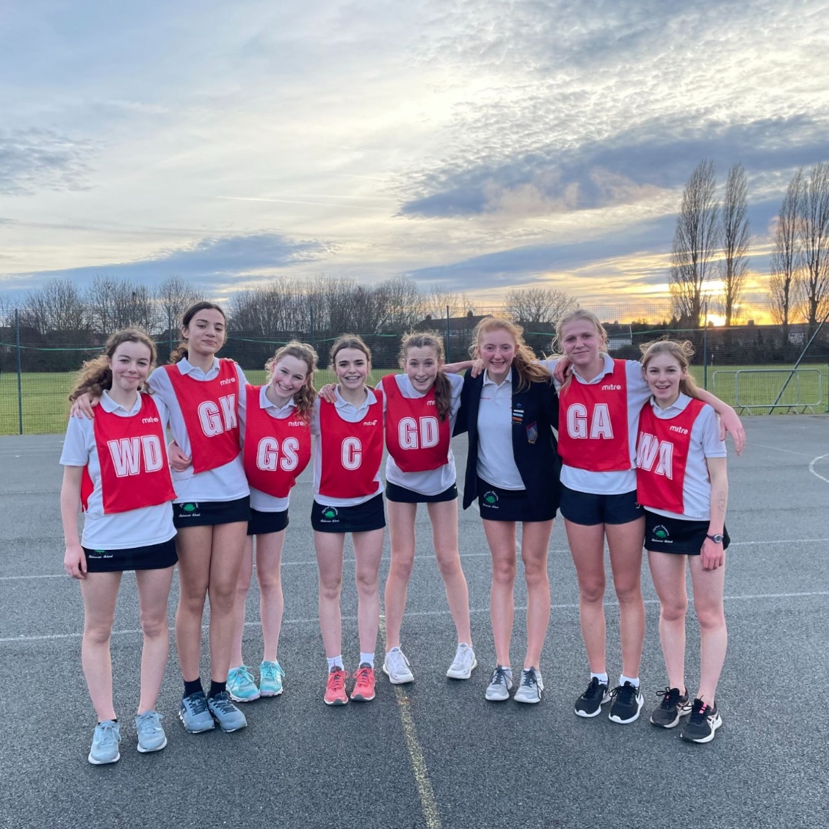 Balcarras School - Year 9 & 10 Netball VS. Cotswold - WIN!