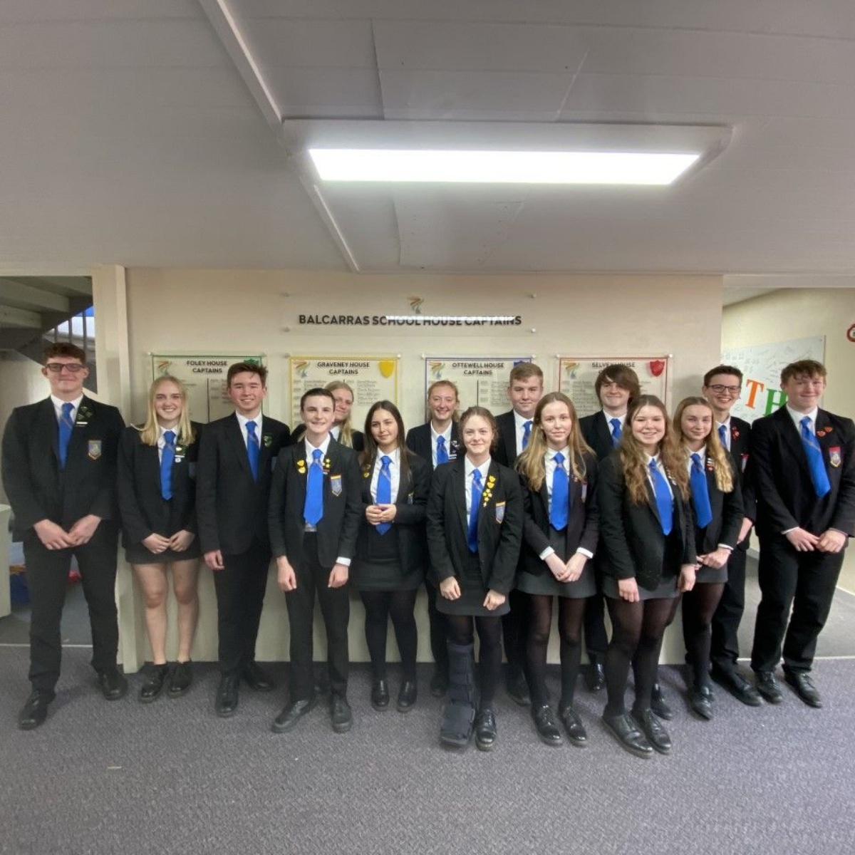 Balcarras School - Balcarras Unveils Honour Boards for House Captains