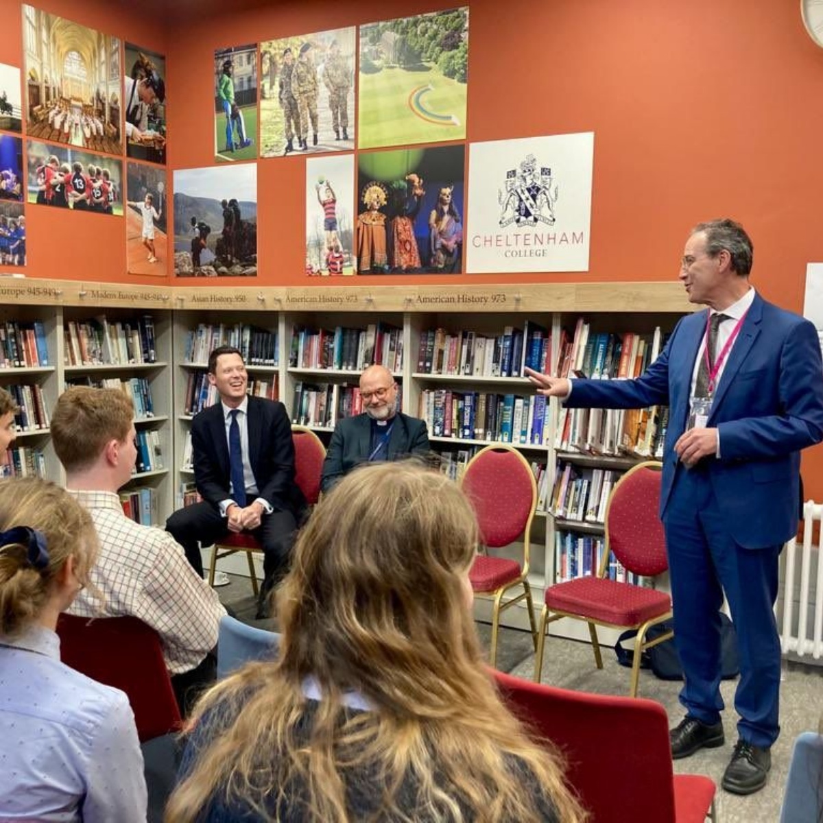 Balcarras School - Diplomatic visit