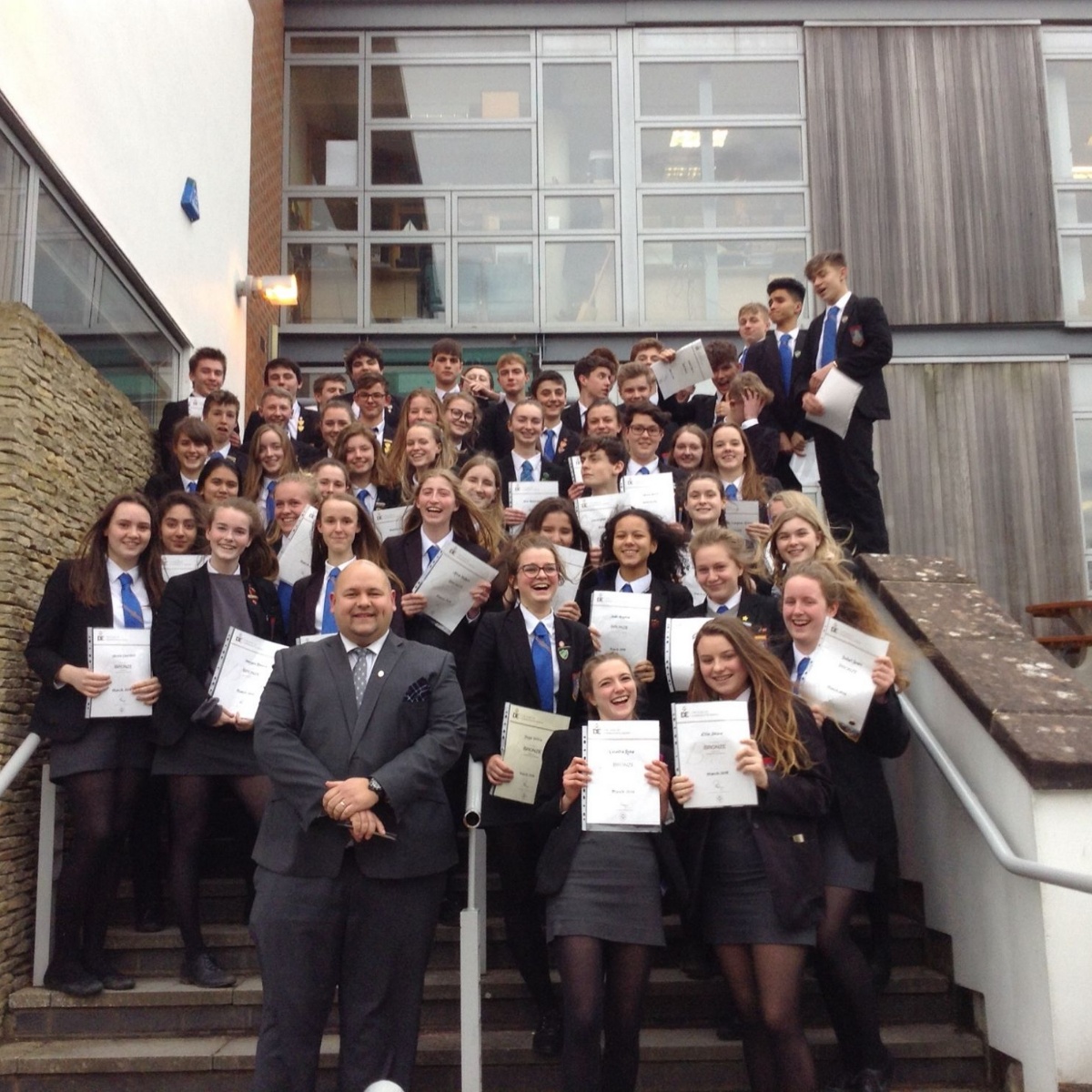 Balcarras School - Record numbers for DofE
